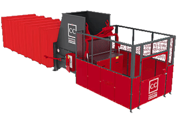 Capital Compactors' CS2 Static Waste Compactor - Review - Compact and Bale