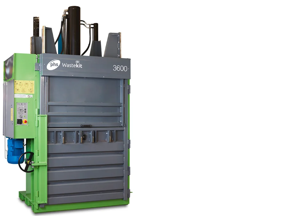 PHS Wastekit's 3600 Mill Size Baler - Review - Compact and Bale